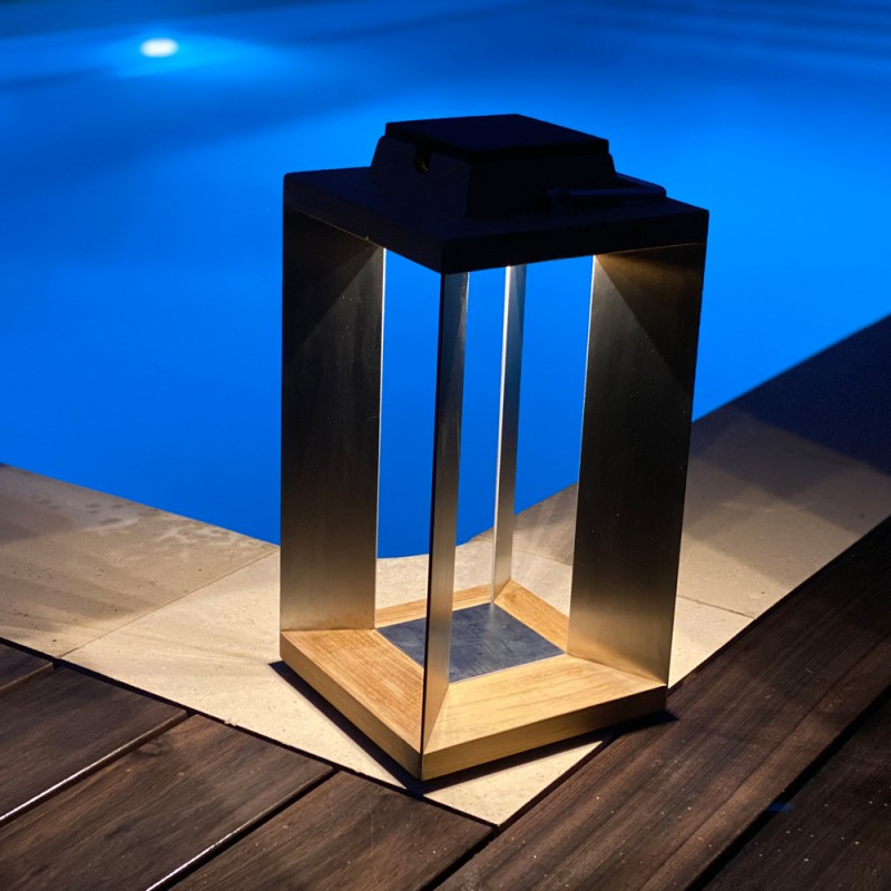 BLADE Solar Lantern H45cm Rechargeable LED Adjustable Brightness