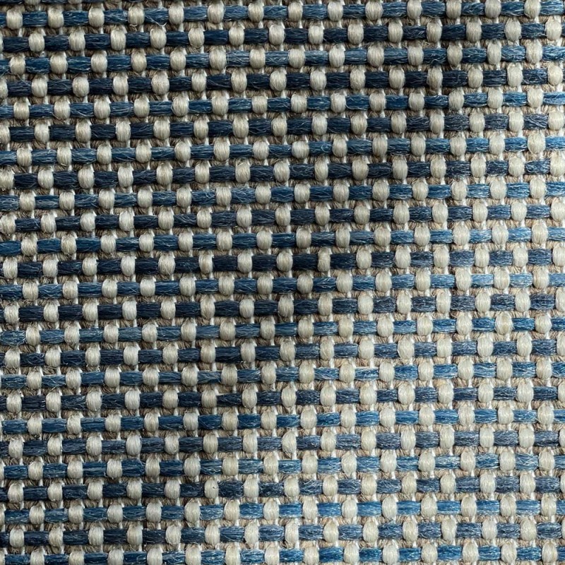 DOTTY Square Pouf navy blue for Outdoor and Indoor